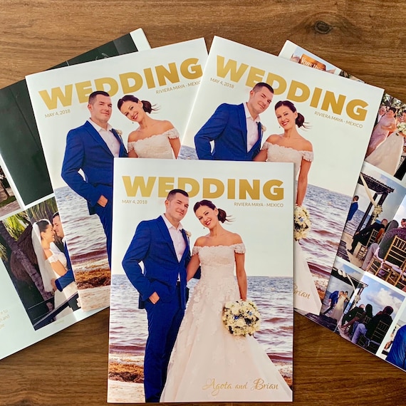 Indian Wedding Album Design Magazine Style