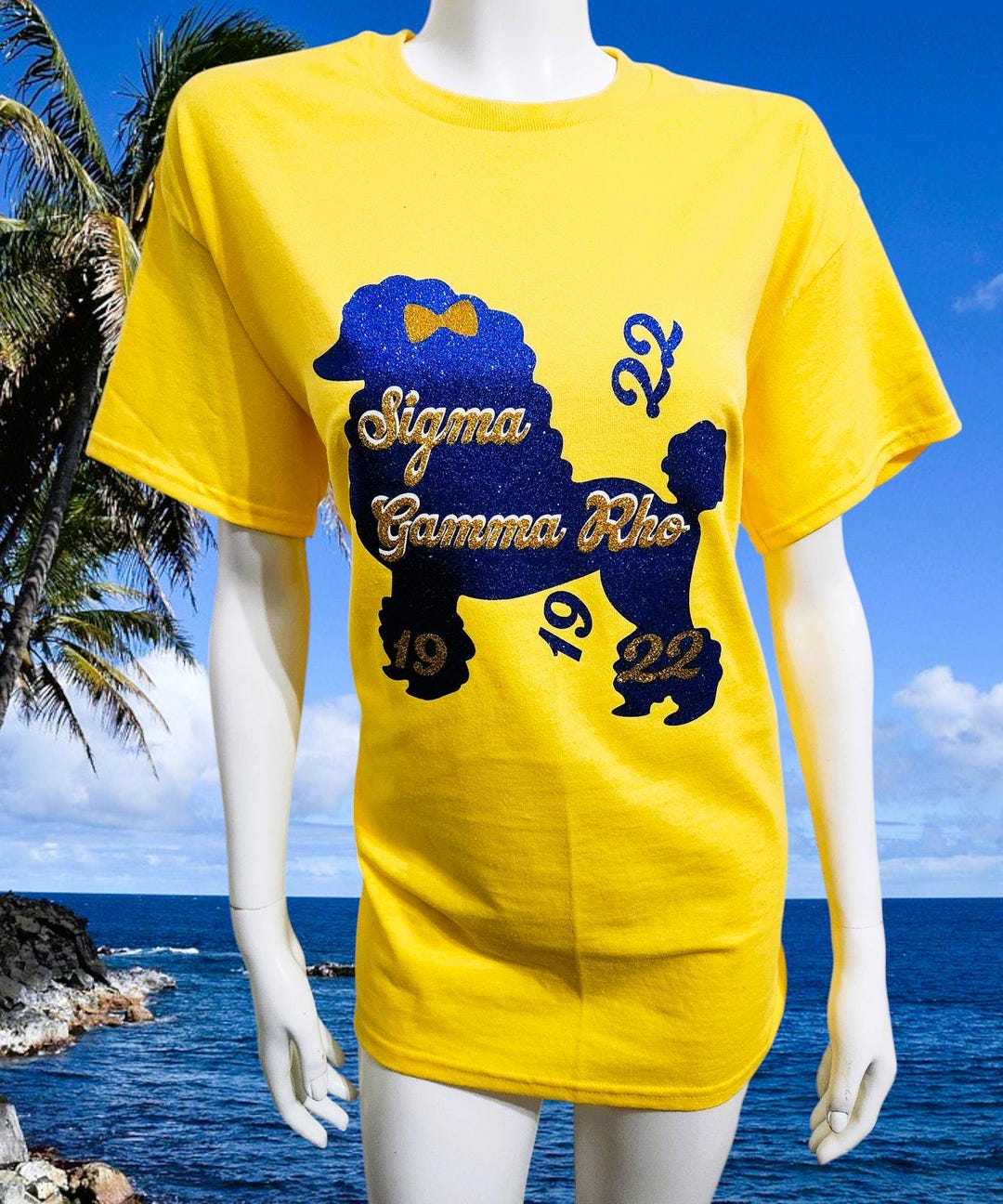 Sigma Gamma Rho T-shirt Yellow Women Medium T-shirt - Etsy