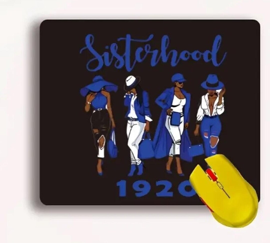 Zeta Phi Beta Sisterhood Mouse Pad - Etsy