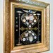 Time Flies, Hourglass, Sand Timer, Framed Jewelry One of Kind Art ...
