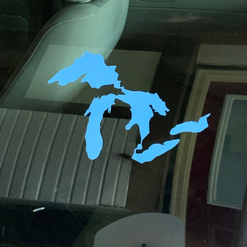 Michigan Car Decal - Etsy