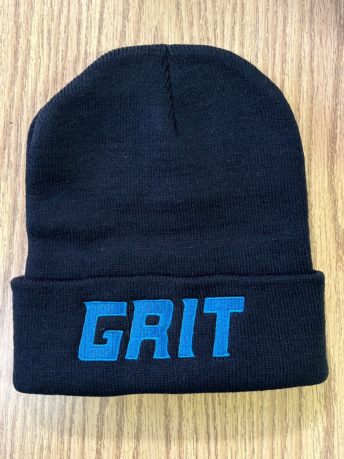 Detroit Grit Cuffed Beanie Hat - Detroit Grit - Etsy