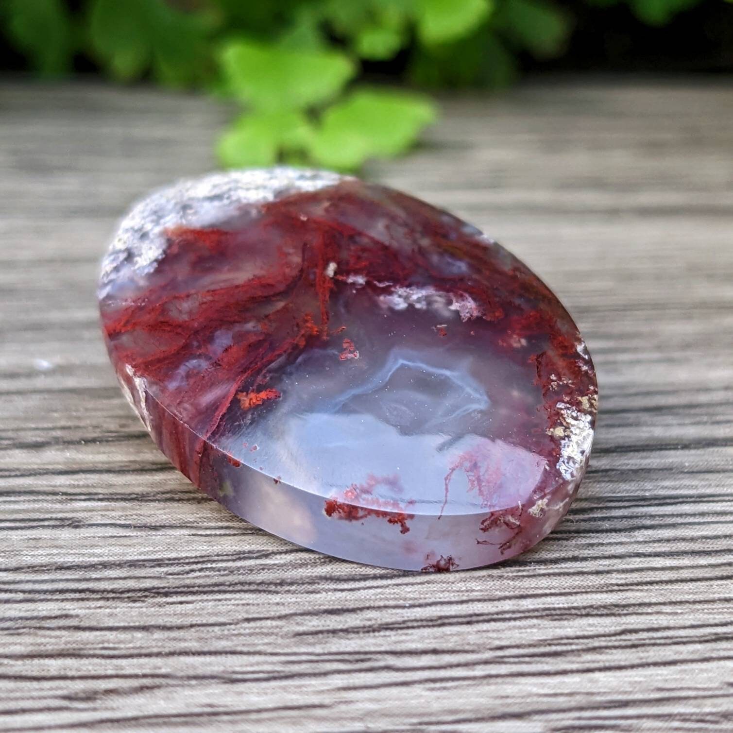 Scenic Moss Agate Cabochon - Etsy