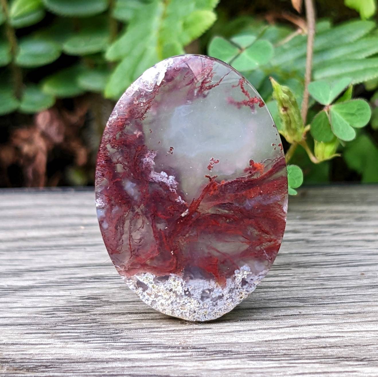 Scenic Moss Agate Cabochon - Etsy