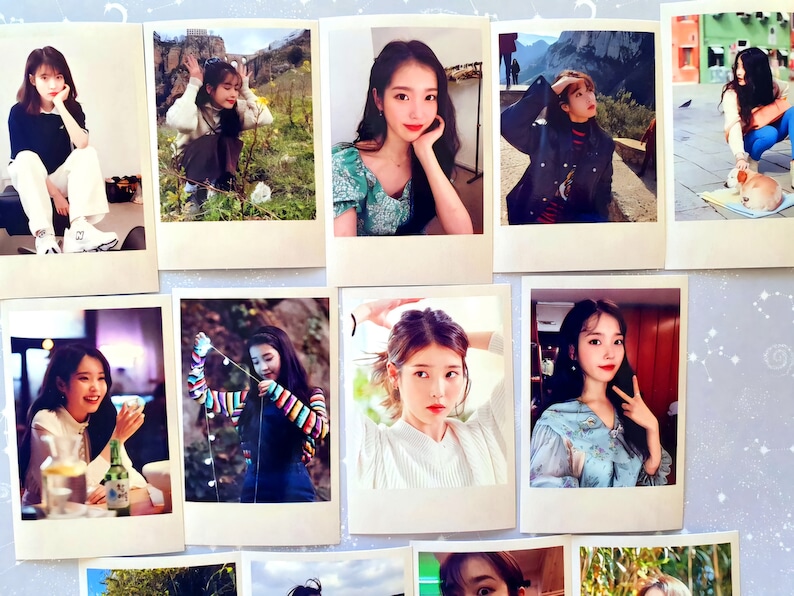 IU PHOTOCARDS L Gifts for Kpop Fans - Etsy
