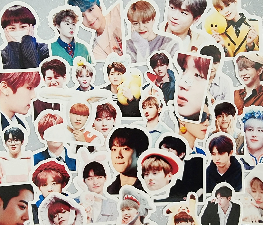 WANNA ONE STICKERS L Gifts for Kpop Fans - Etsy
