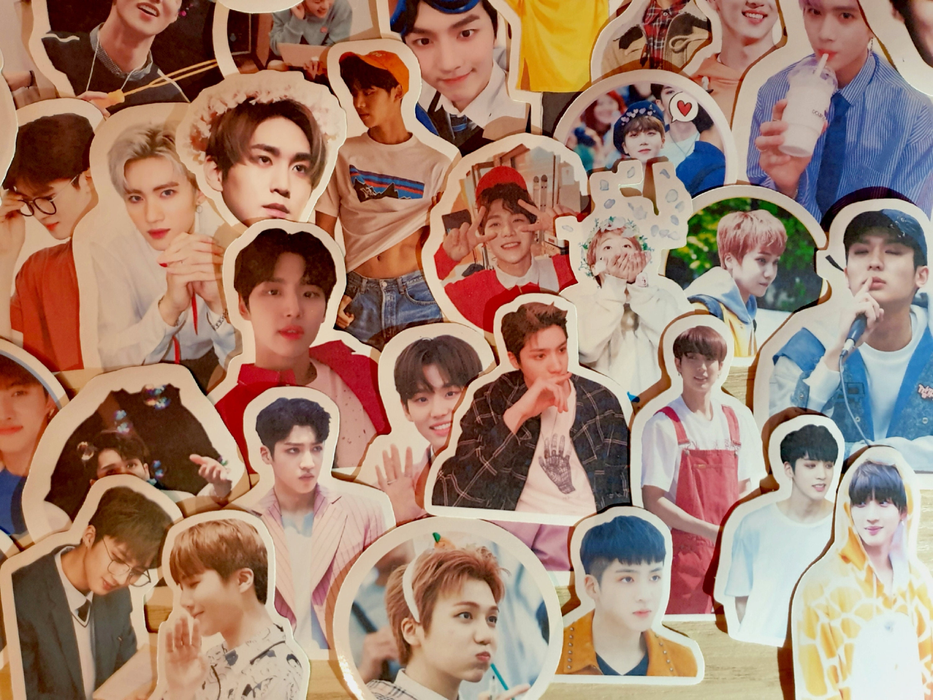 PENTAGON Stickers - Etsy UK