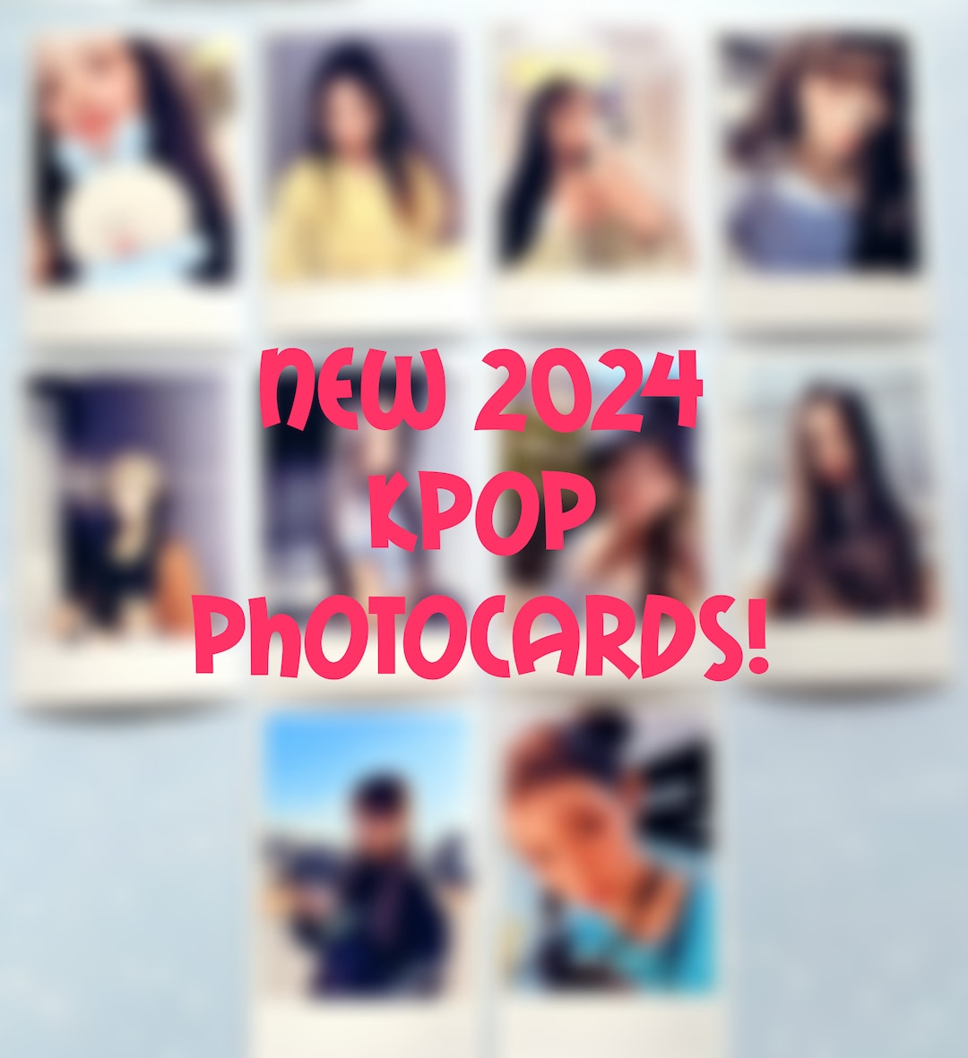 KPOP PHOTOCARDS NEW Kpop 2024 Photocards L Gifts for Kpop Fans - Etsy