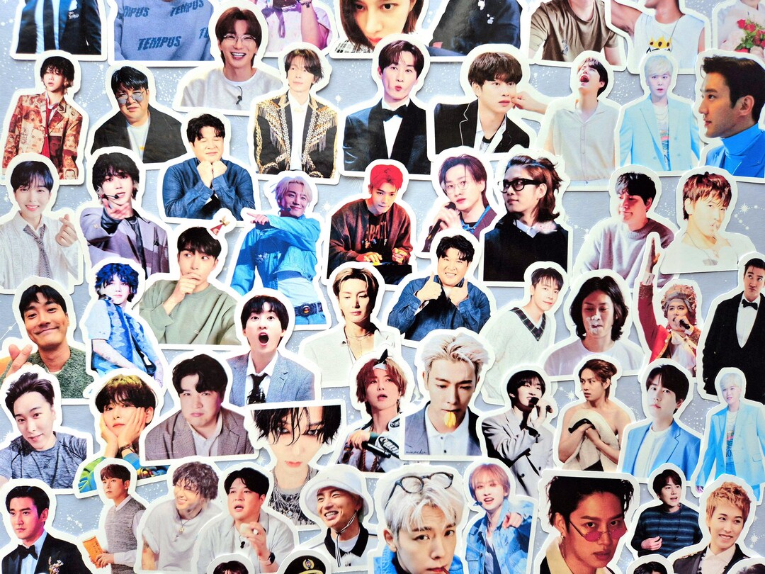 SUPER JUNIOR Glossy Sticker Packs - Perfect Gifts for KPOP Fans - Etsy