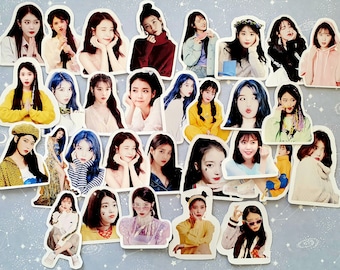 IU STICKERS 18/36 Assorted Iu Stickers Iu Waterproof - Etsy