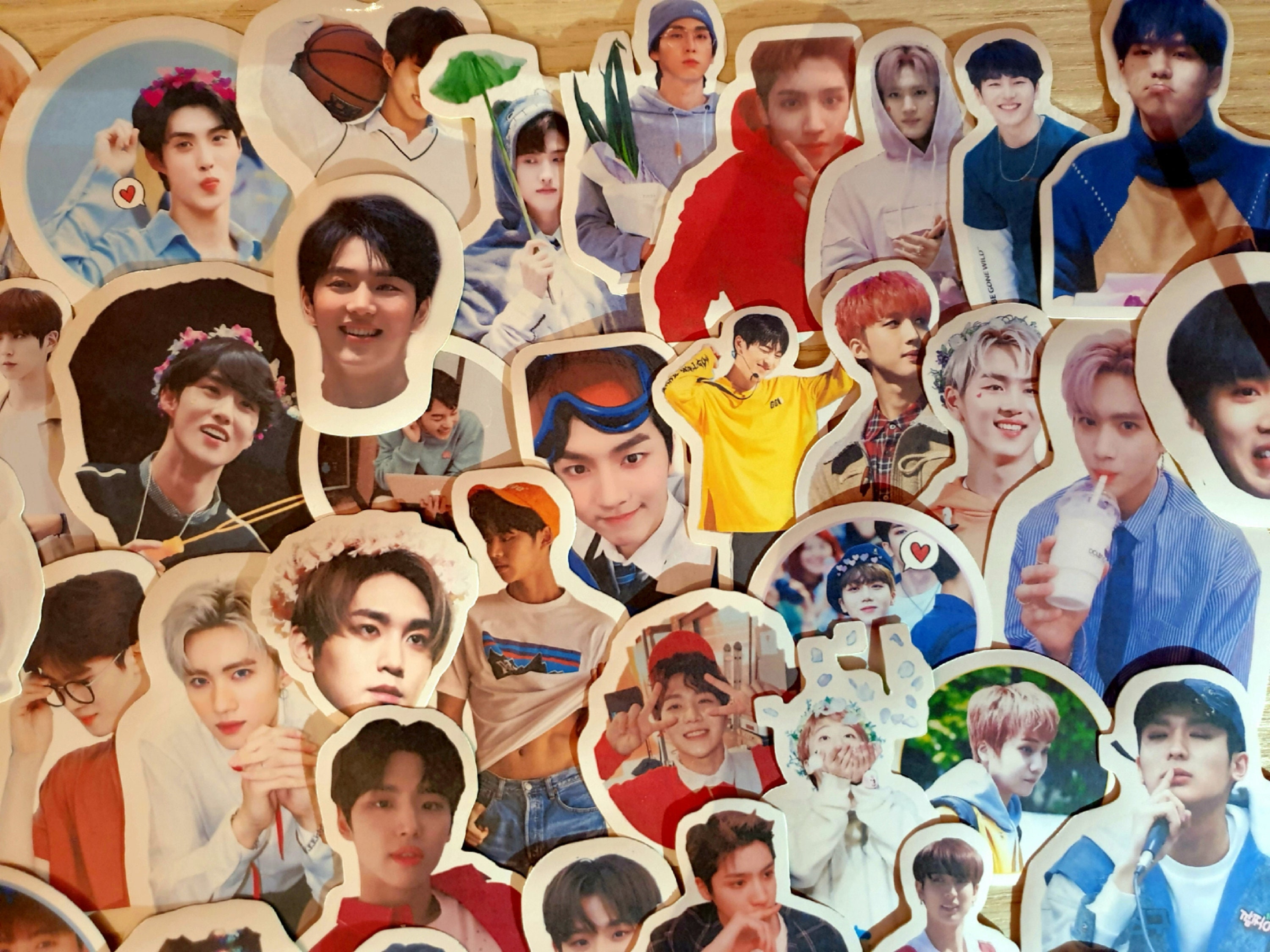 PENTAGON Stickers - Etsy UK