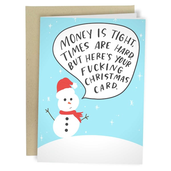 Christmas Card Funny - Etsy