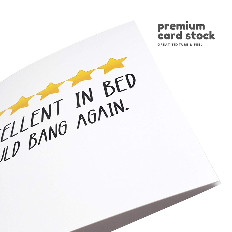 5-star Rating Funny Birthday Card for Boyfriend Funny - Etsy