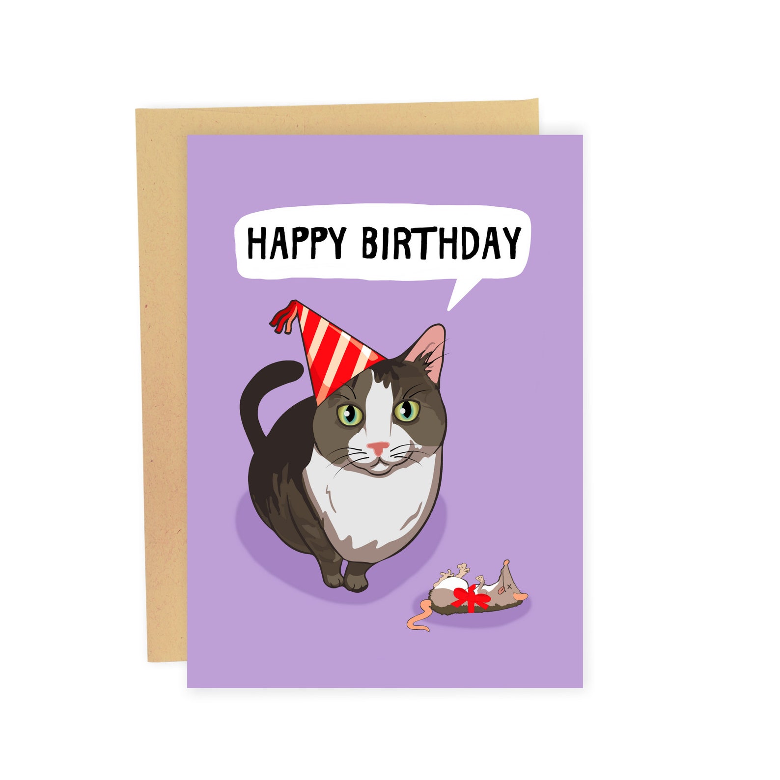 Cat Birthday Card Funny Cat Birthday Card 30th Birthday Card - Etsy