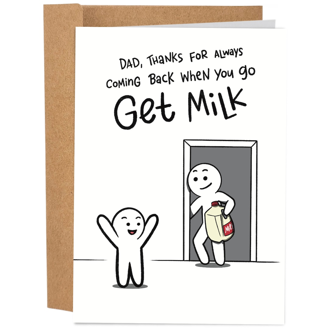 Always Coming Back Funny Father's Day Card, Best Dad Ever Card, Funny ...