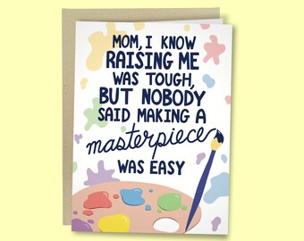 Rude Mother Card - Etsy