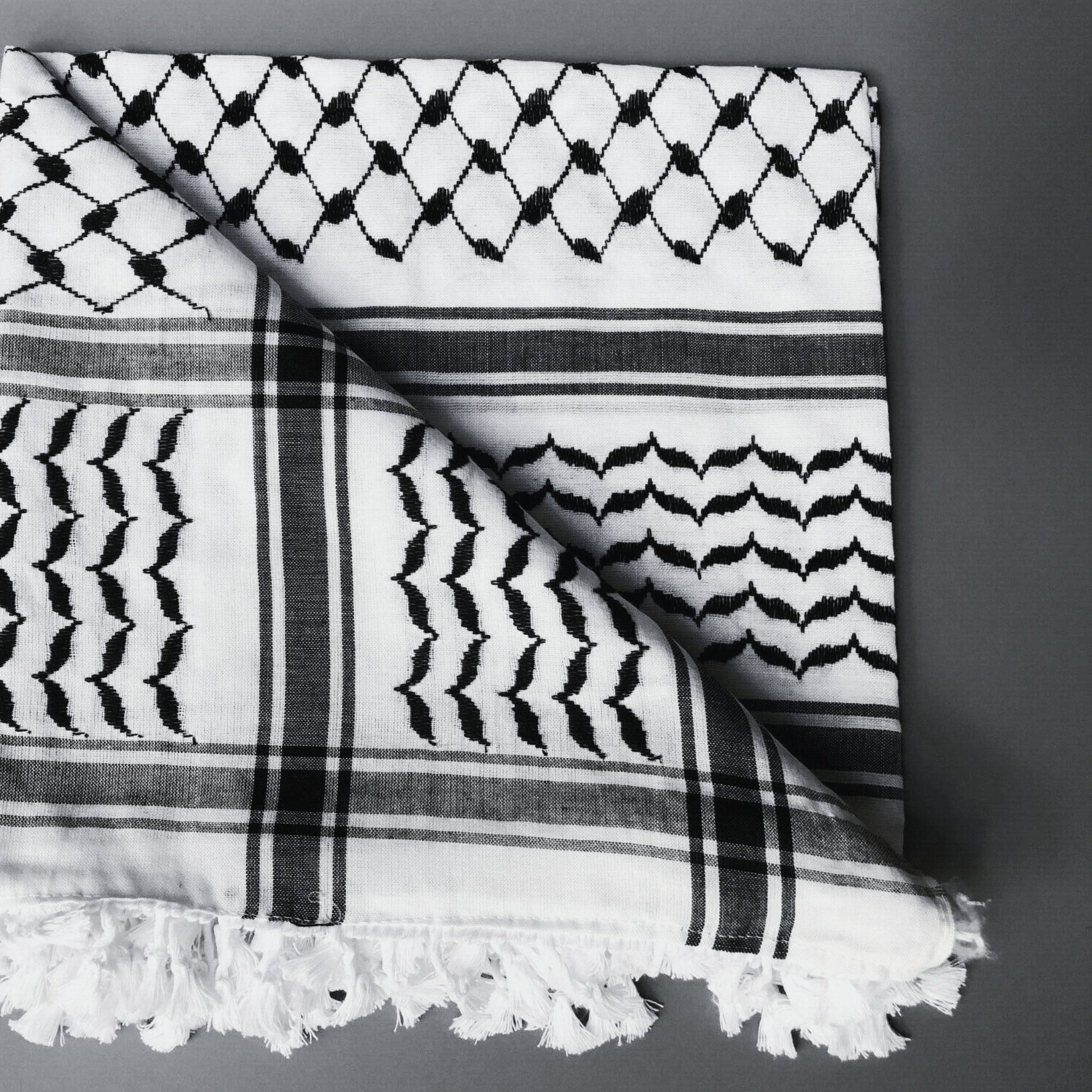 Palestine Authentic Keffiyeh Scarf Traditional Palestinian - Etsy Australia