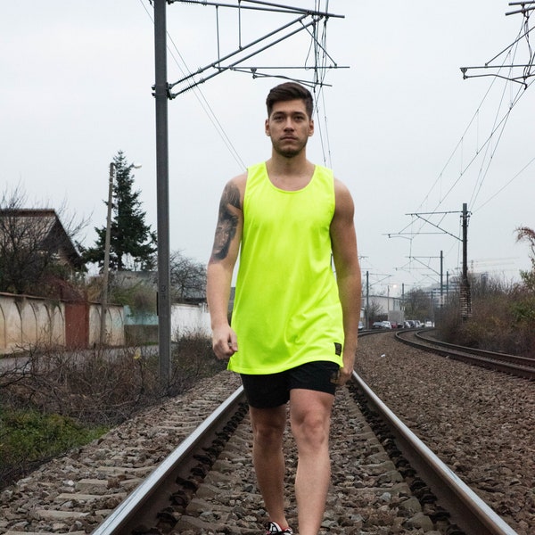 Neon Tank Top - Etsy