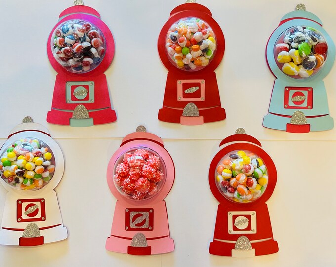 I Chews You PRINTABLE VALENTINE Bubble Gum Bubblegum Machine Valentine ...