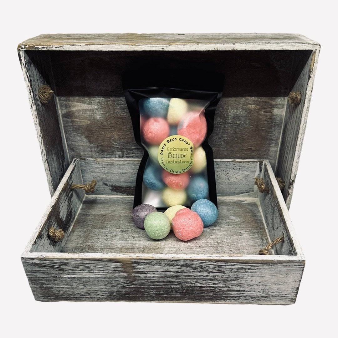 Extreme Sour Explosions and Sour Taffy freeze-dried Warheads - Etsy