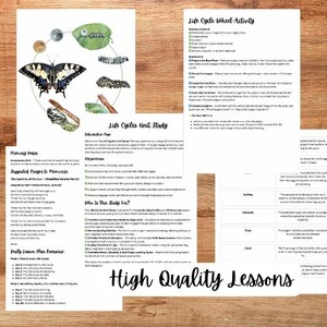 Life Cycles Unit Study | 50+ Pages | Homeschool Science Curriculum ...