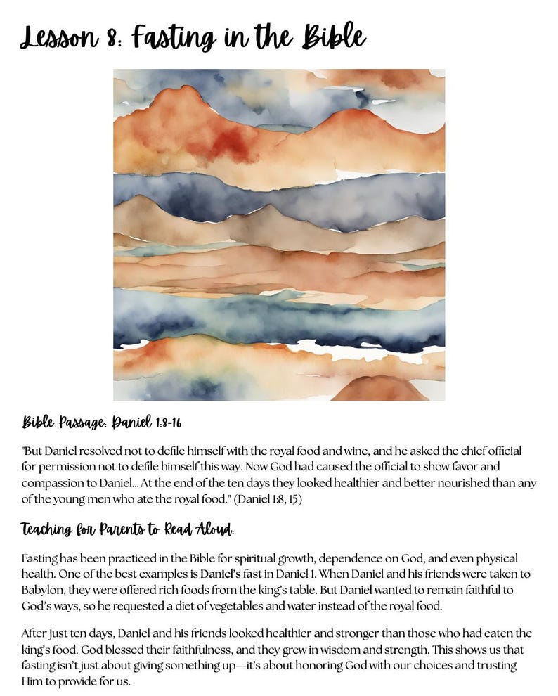Lent Unit Study for Kids for the Entire Lenten Season| Christian ...