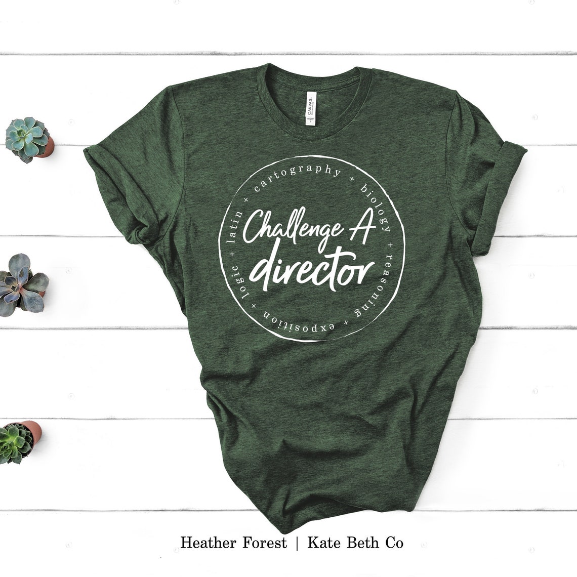Homeschool Shirt for Challenge A Classical Conversations Director Gift ...