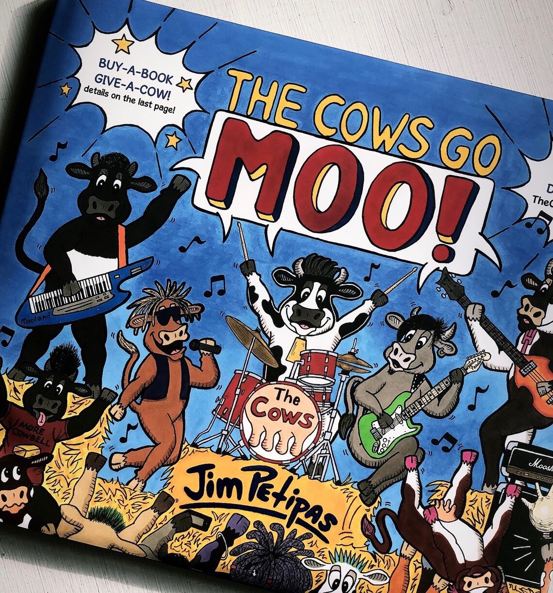 The Cows Go Moo Children's Picture Book and Free Song - Etsy UK