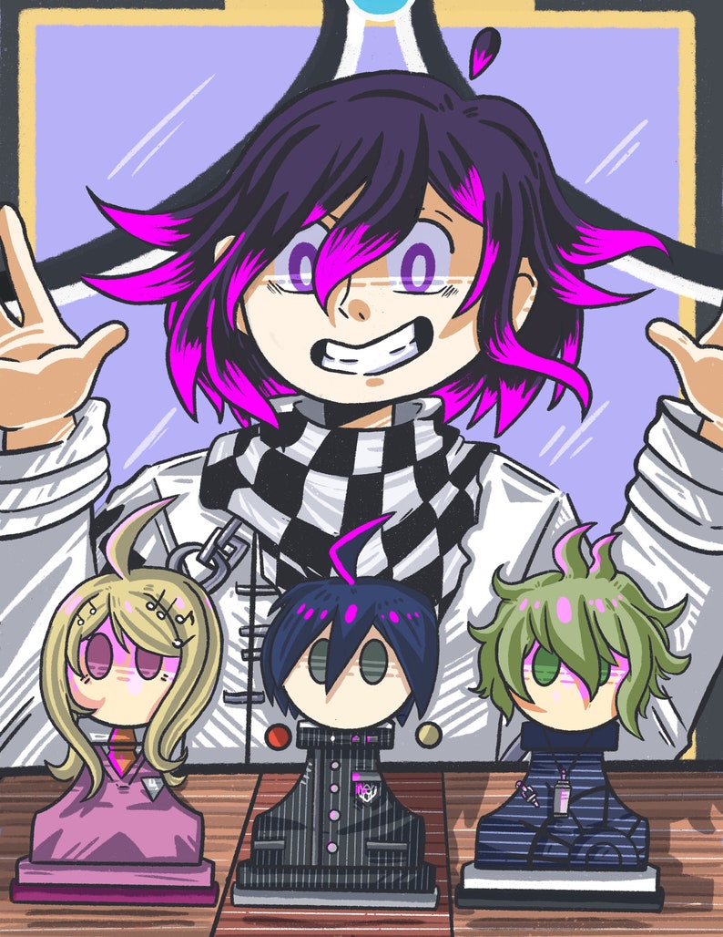 Danganronpa V3 Kokichi Ouma Print - Etsy