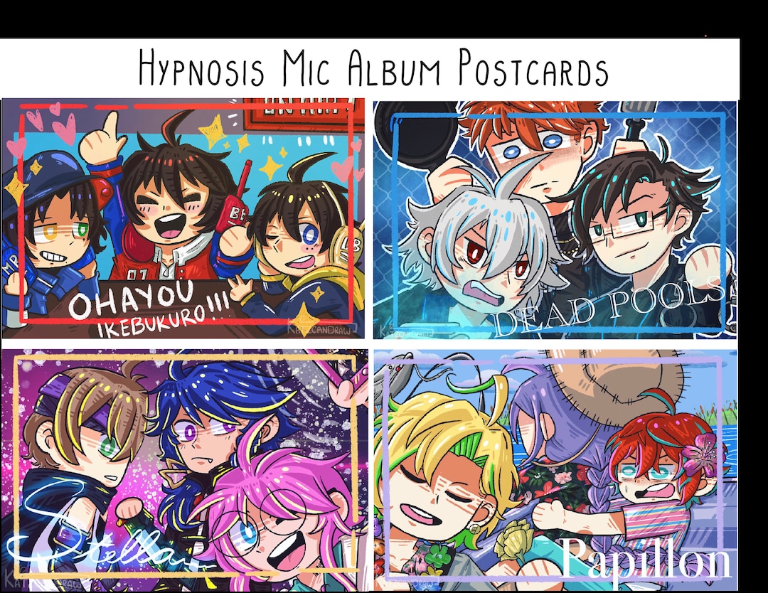 Hypnosis Mic Album Postcards - Etsy