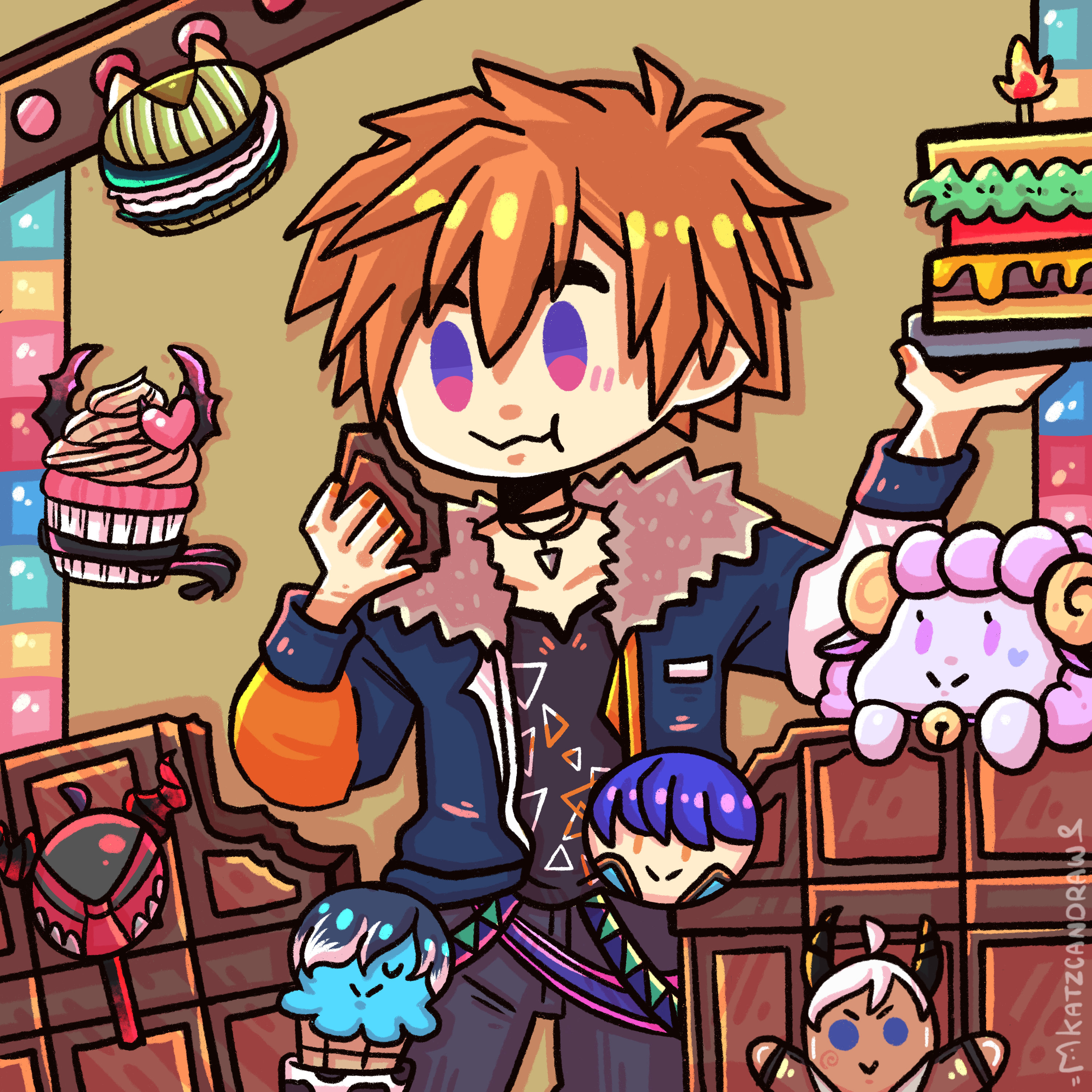 Obey Me Hungry Six Pack Print | Etsy