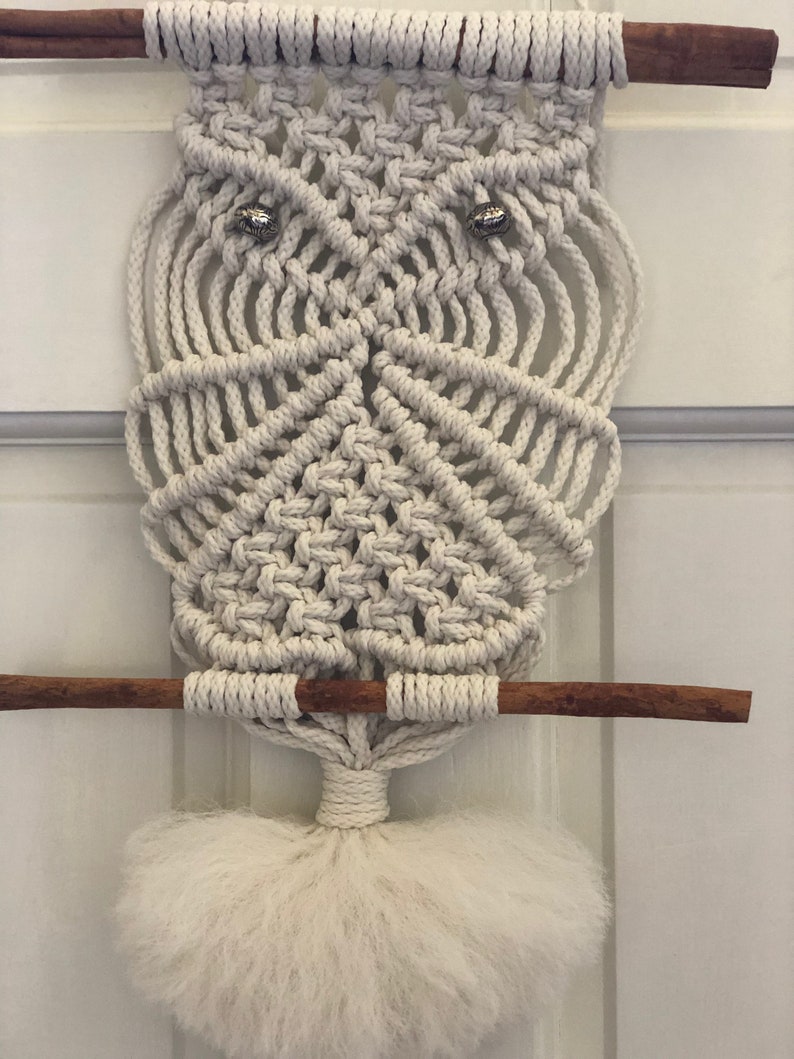 Macrame Owl - Multiple Sizes!! - Etsy