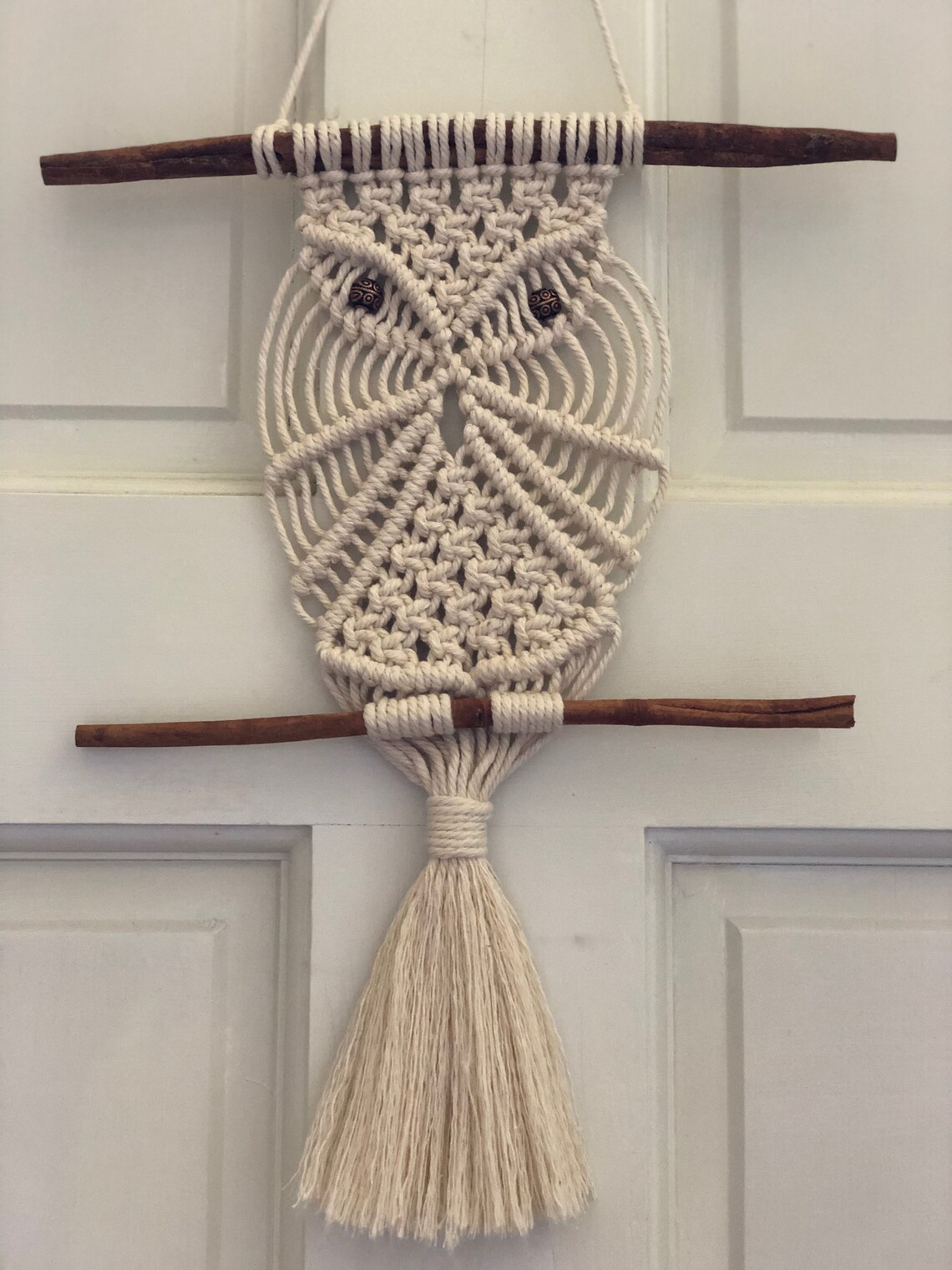 Macrame Owl Multiple Sizes - Etsy