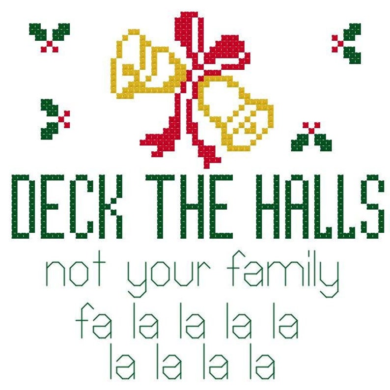 Deck the Halls Pattern ONLY | Etsy