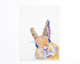Whimsical Rabbit | Etsy