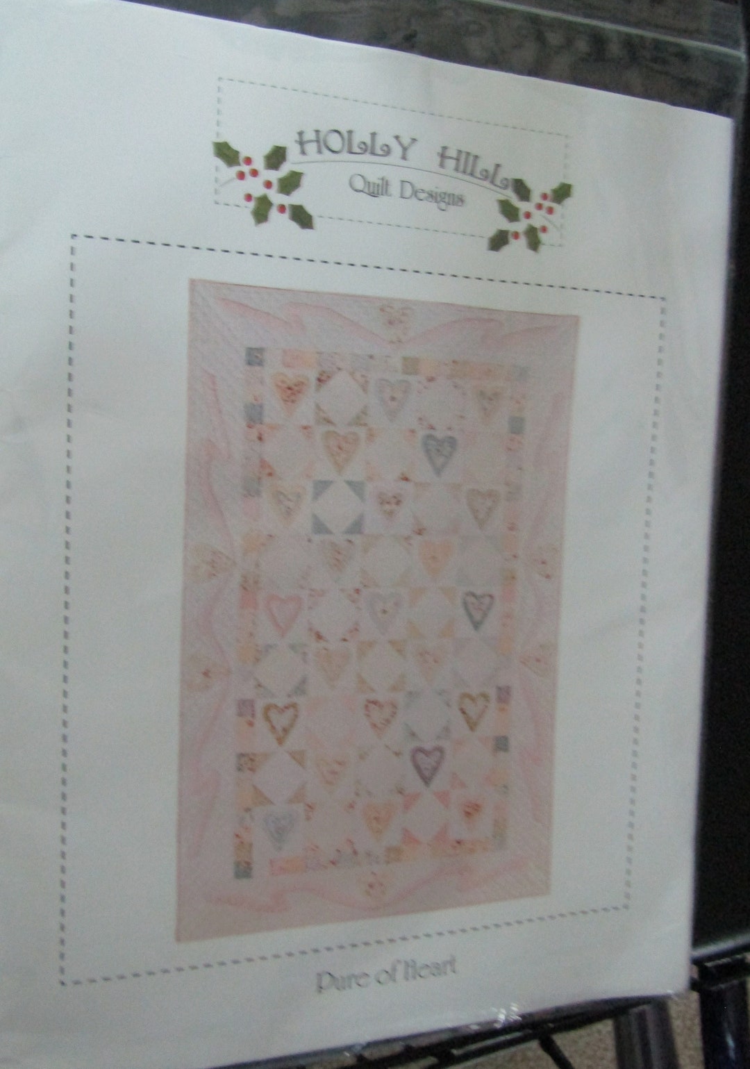 2011 Holly Hill Quilt Designs PURE OF HEART Quilt Pattern - Etsy