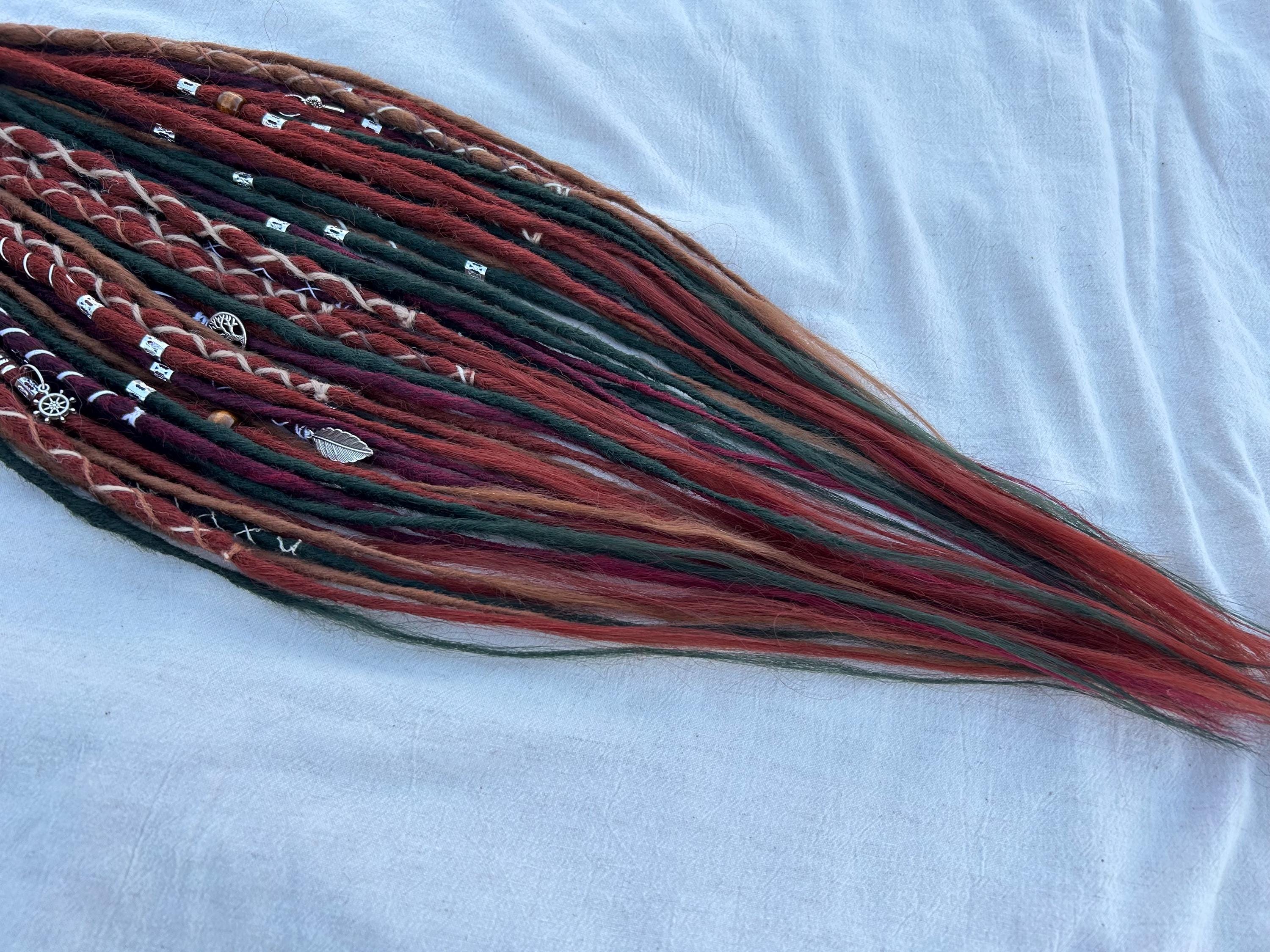 Natural Herbalist | Dreadlocks Extensions | Synthetic Dreads | Brown ...
