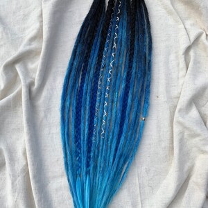 Hades' Empire Crochet Custom Made Dreadlocks Extensions CROCHET ...