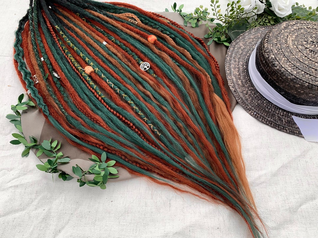 Celtic Herbalist Handmade Custom Made Dreadlocks Extensions Synthetic ...