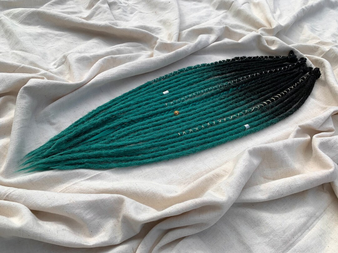 Pure Pine Crochet Custom Made Dreadlocks Extensions CROCHET Synthetic ...