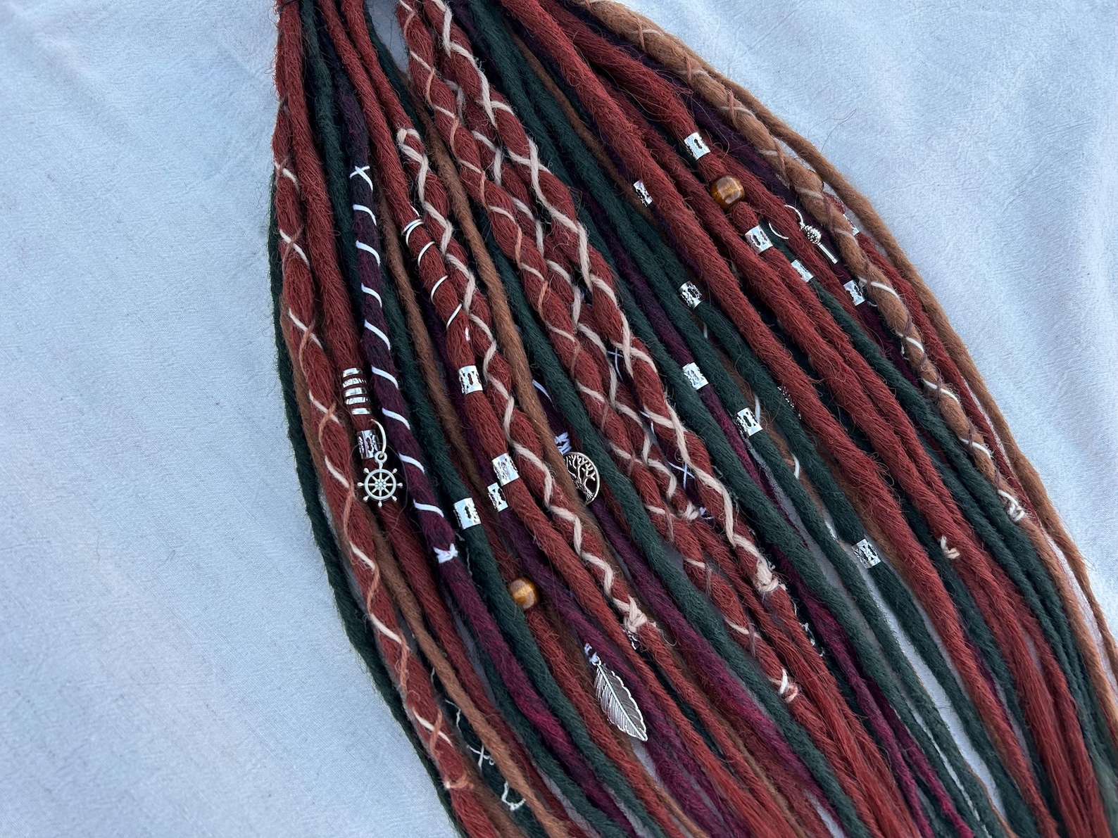Natural Herbalist | Dreadlocks Extensions | Synthetic Dreads | Brown ...