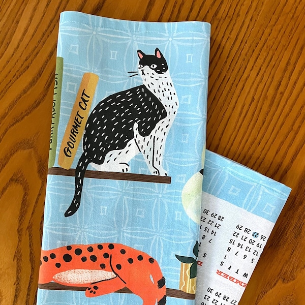 2026 Linen Calendar Towel - Etsy