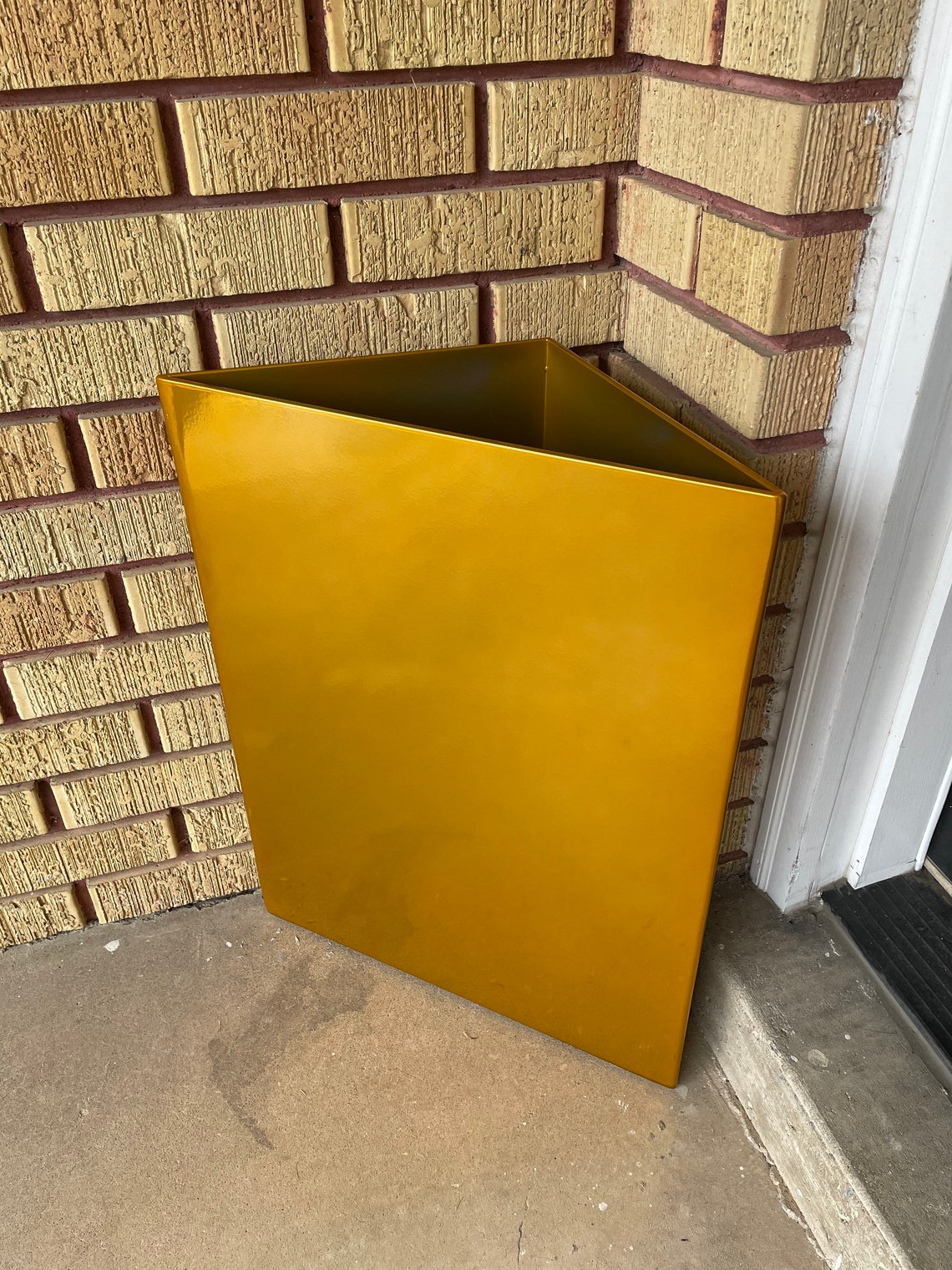 Decorative Triangle Vase - Etsy