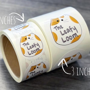 3 Inch Circle Labels - Custom Stickers With Your Image - FREE SHIPPING ...