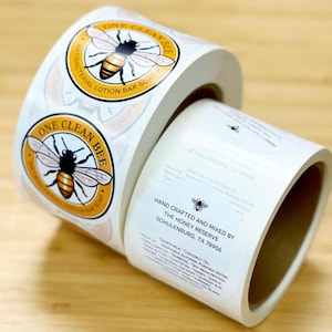 3 Inch Circle Labels - Custom Stickers With Your Image - FREE SHIPPING ...