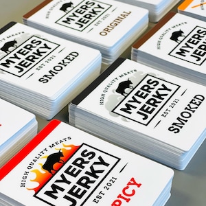 Custom Matte Stickers | Waterproof and Permanent | Extra Durable | High ...