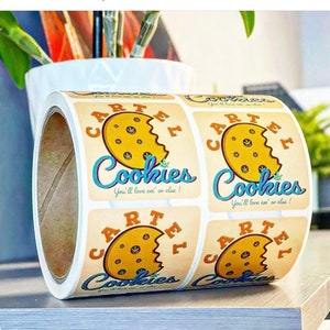 Square Labels - Custom Printed With Your Image - Matte or Gloss ...