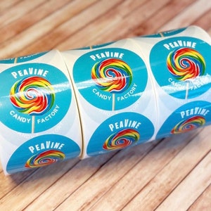 3 Inch Circle Labels - Custom Stickers With Your Image - FREE SHIPPING ...