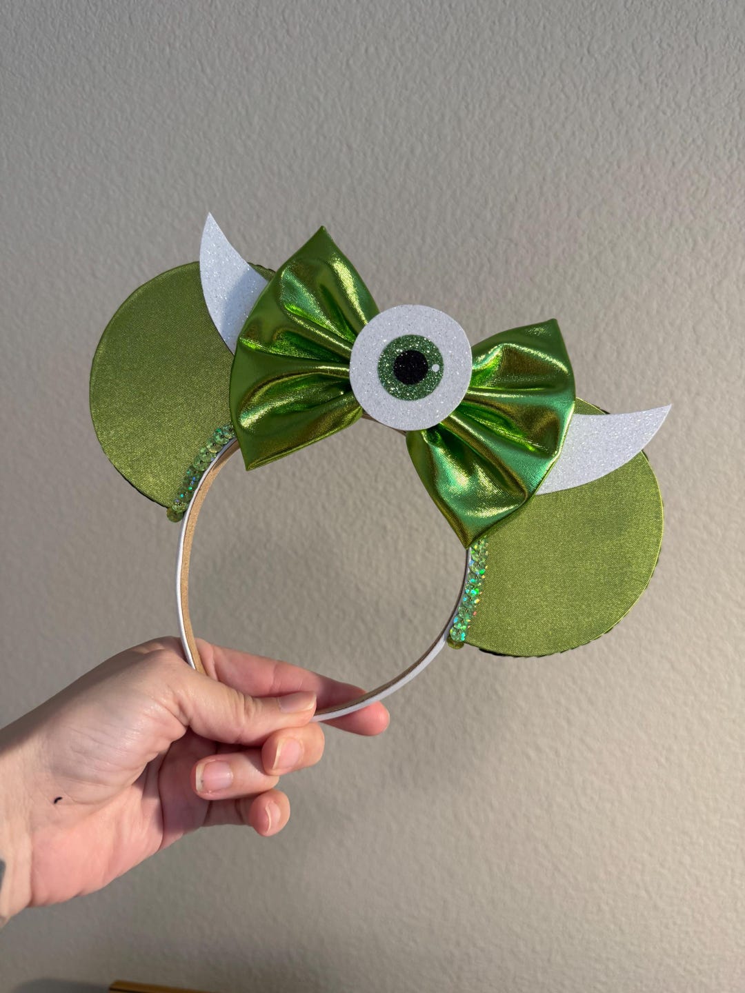 Mike Wazowski Mouse Ears, Mike Wazowski Ears, Monsters Inc Mouse Ears ...