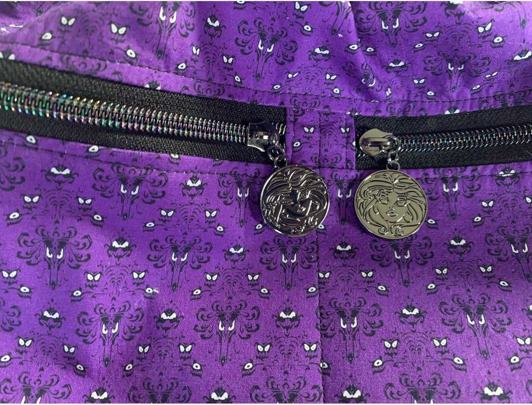 READY TO SHIP, Haunted Mansion Bag, Haunted Mansion Wallpaper, Haunted ...